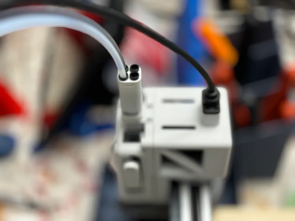 A1 Mini Handle with Two Filament Guides Remixed by Tyler MakerWorld ...