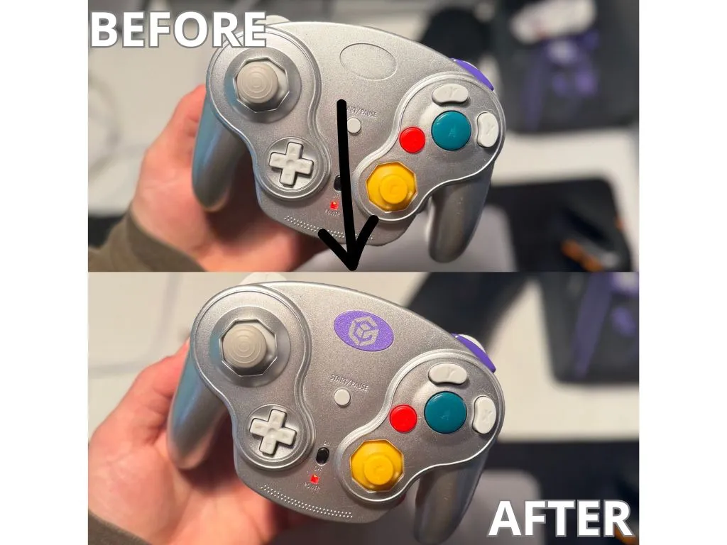 Logo for GAMECUBE controller - Free 3D Print Model - MakerWorld