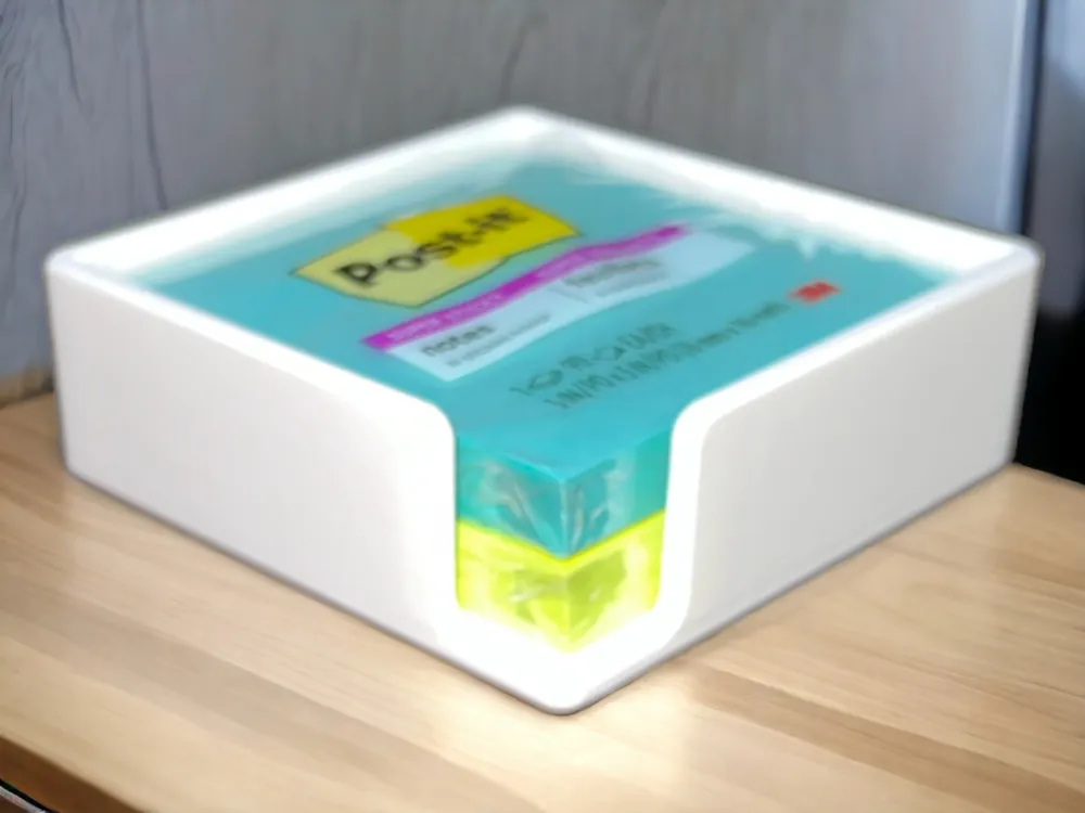 Post-It/Sticky Note Holder V. 3 by Seymour3D - MakerWorld