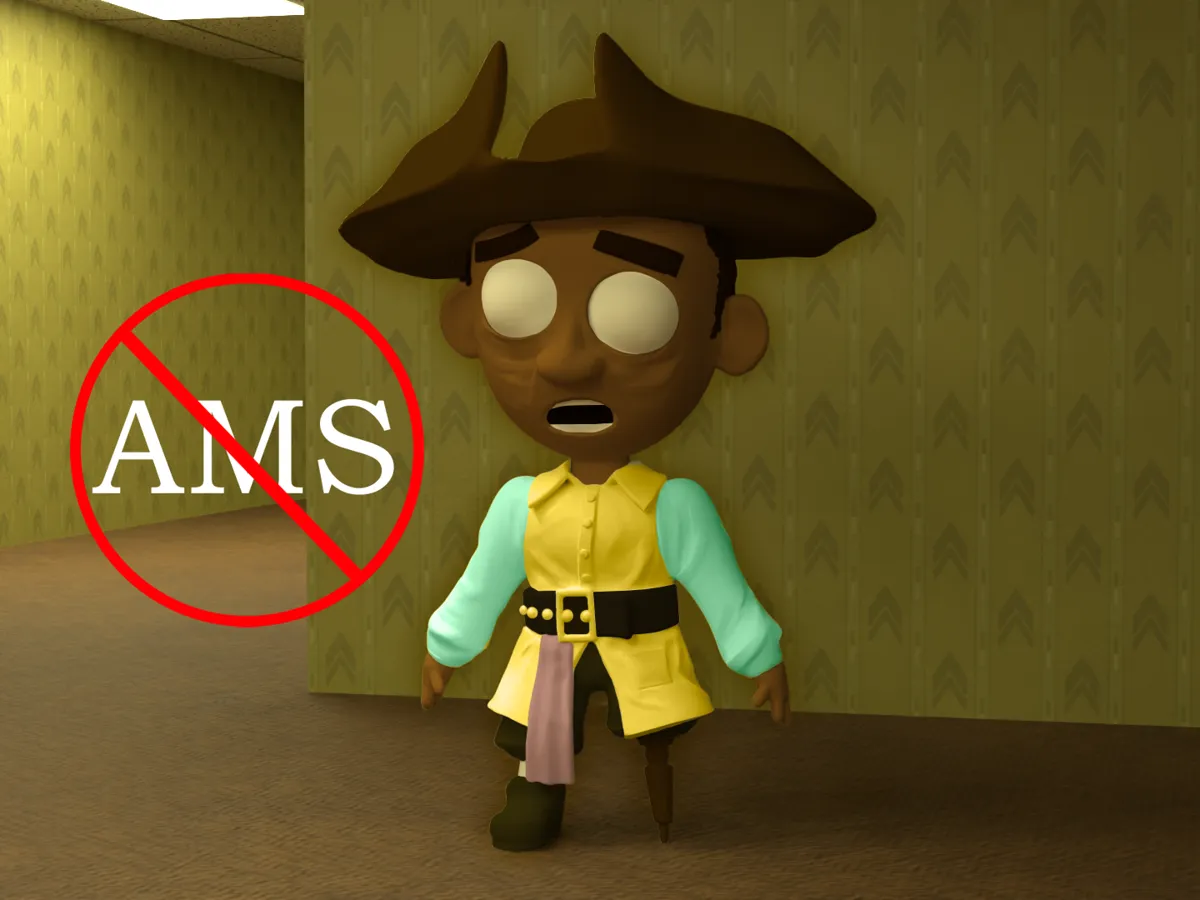 Pirate Clark Chibi | The Backrooms Movie - Free 3D Print Model - MakerWorld