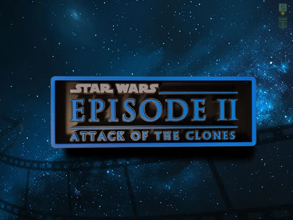 Star Wars Ep 2 Attack of Clones Cinema Sign Box by JAY3D Designs ...