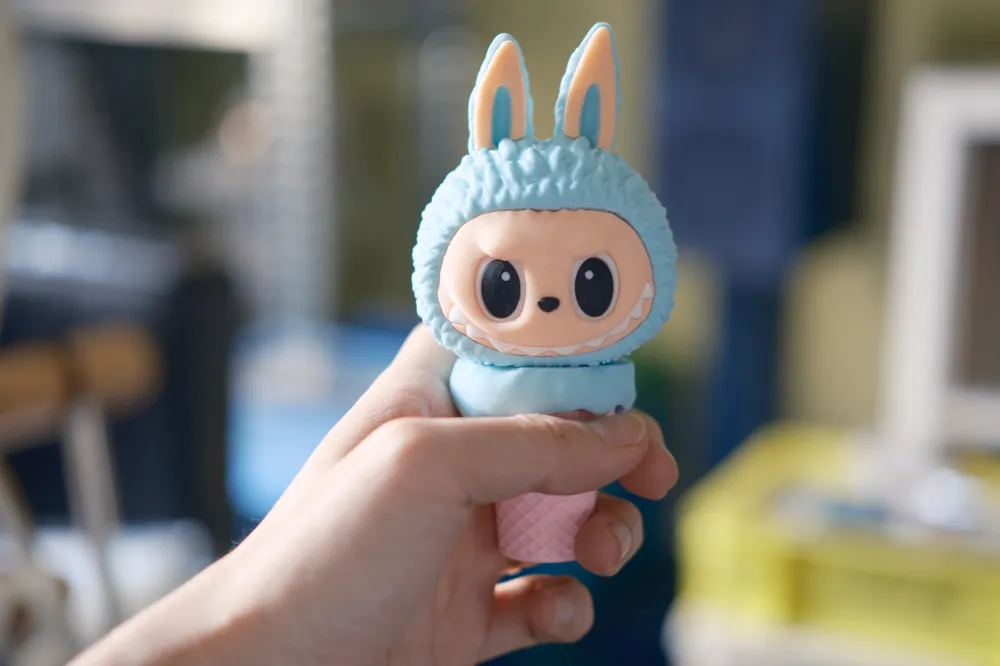 Labubu Retractable Ice Cream Sword by 林進狗狗 MakerWorld: Download Free 3D ...