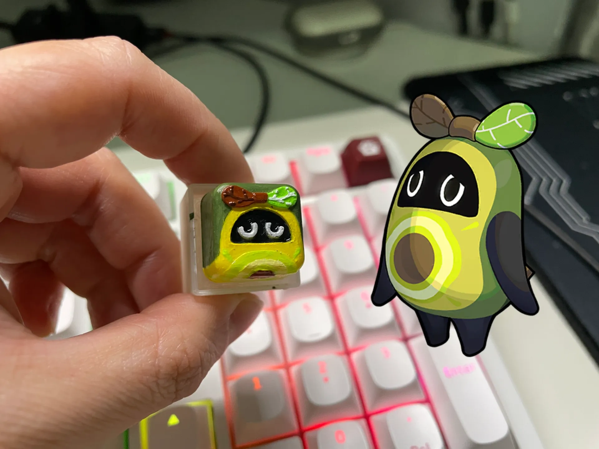 【Zero Zone Keycap Series NO.14】Fruit Core Cloth (Printable with 0.4 ...
