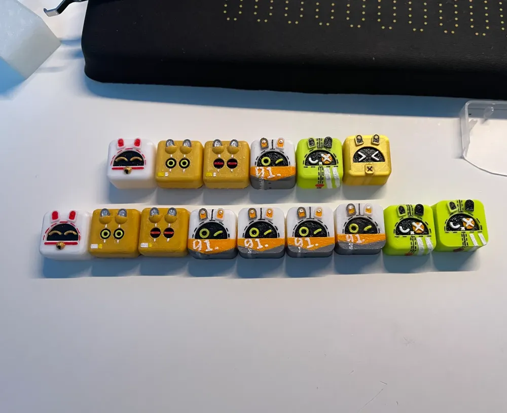 【Null Sector Keycap Series】-Ies (First Edition) by Tuz - MakerWorld