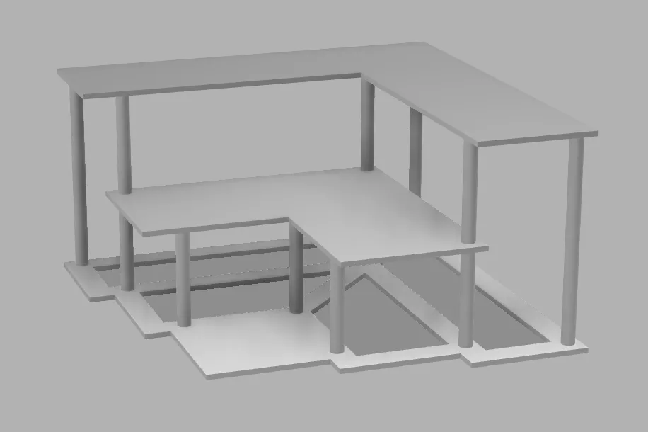 Table 3D Model Display by SSMengineering1858 MakerWorld: Download Free ...