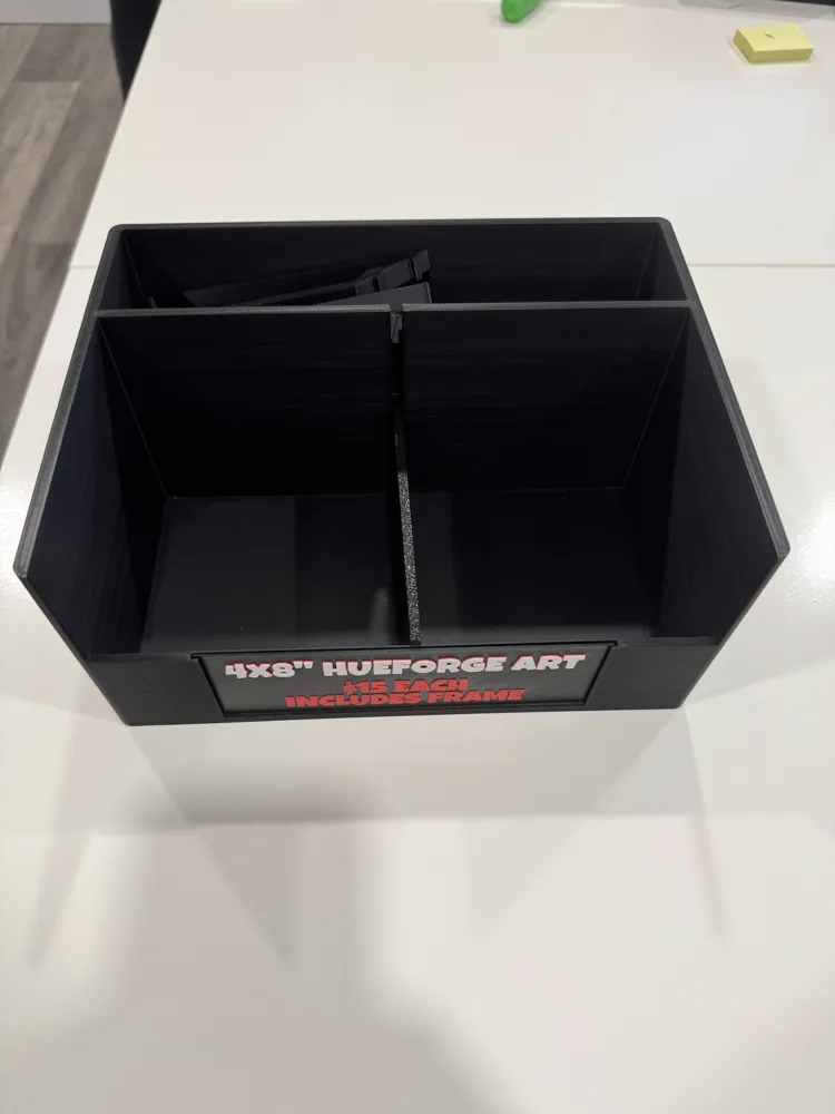 100x200mm Hueforge Display Stand with Sign Slot by Canadian Gamer ...