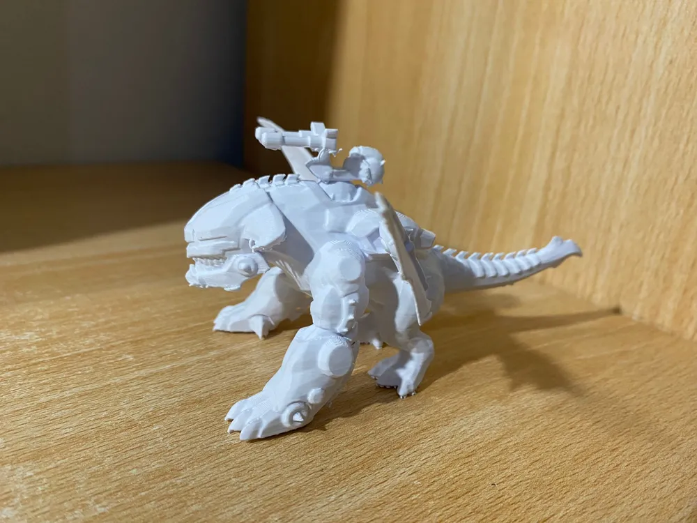 Doom Slayer Dragon - Toy - Doom the Dark Ages - Free 3D Print Model ...