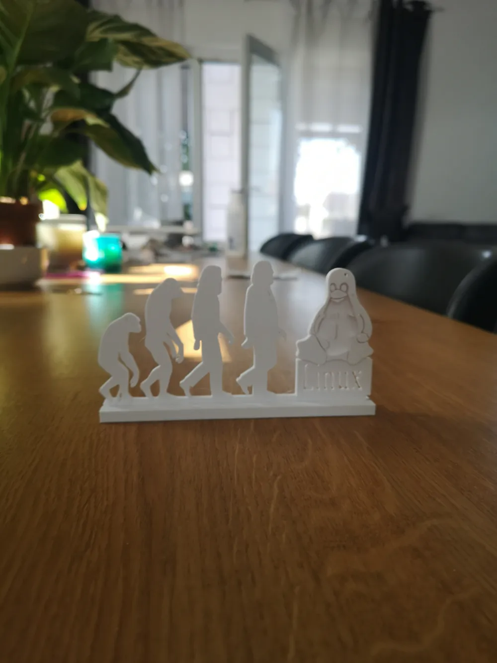 Human Evolution Silhouette VIII—Linux Edition by ccrccrdk - MakerWorld