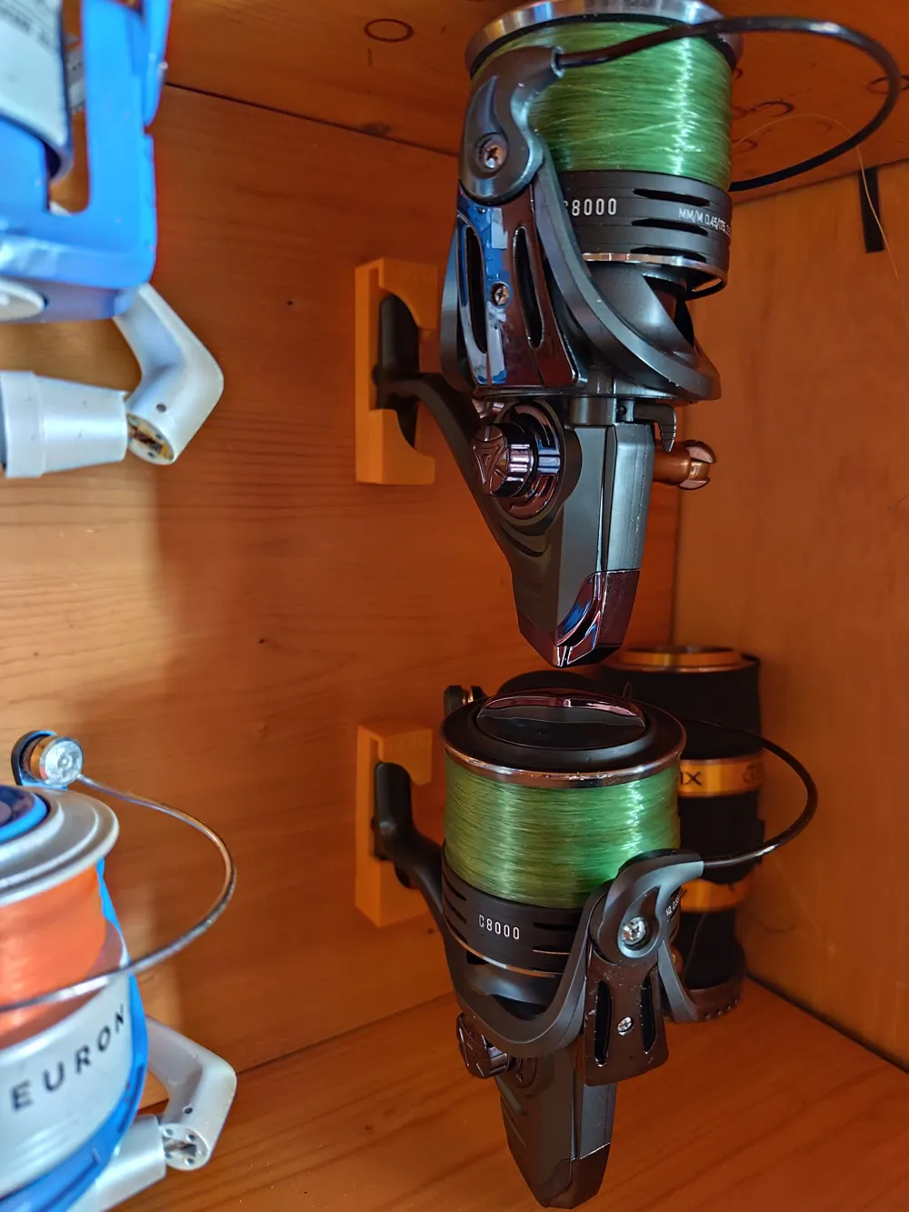 Fishing reel suspension system - Free 3D Print Model - MakerWorld