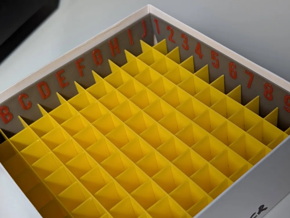 Eppendorf Sample Box Index Inserts (9x9 & 10x10) by G__W__ MakerWorld ...