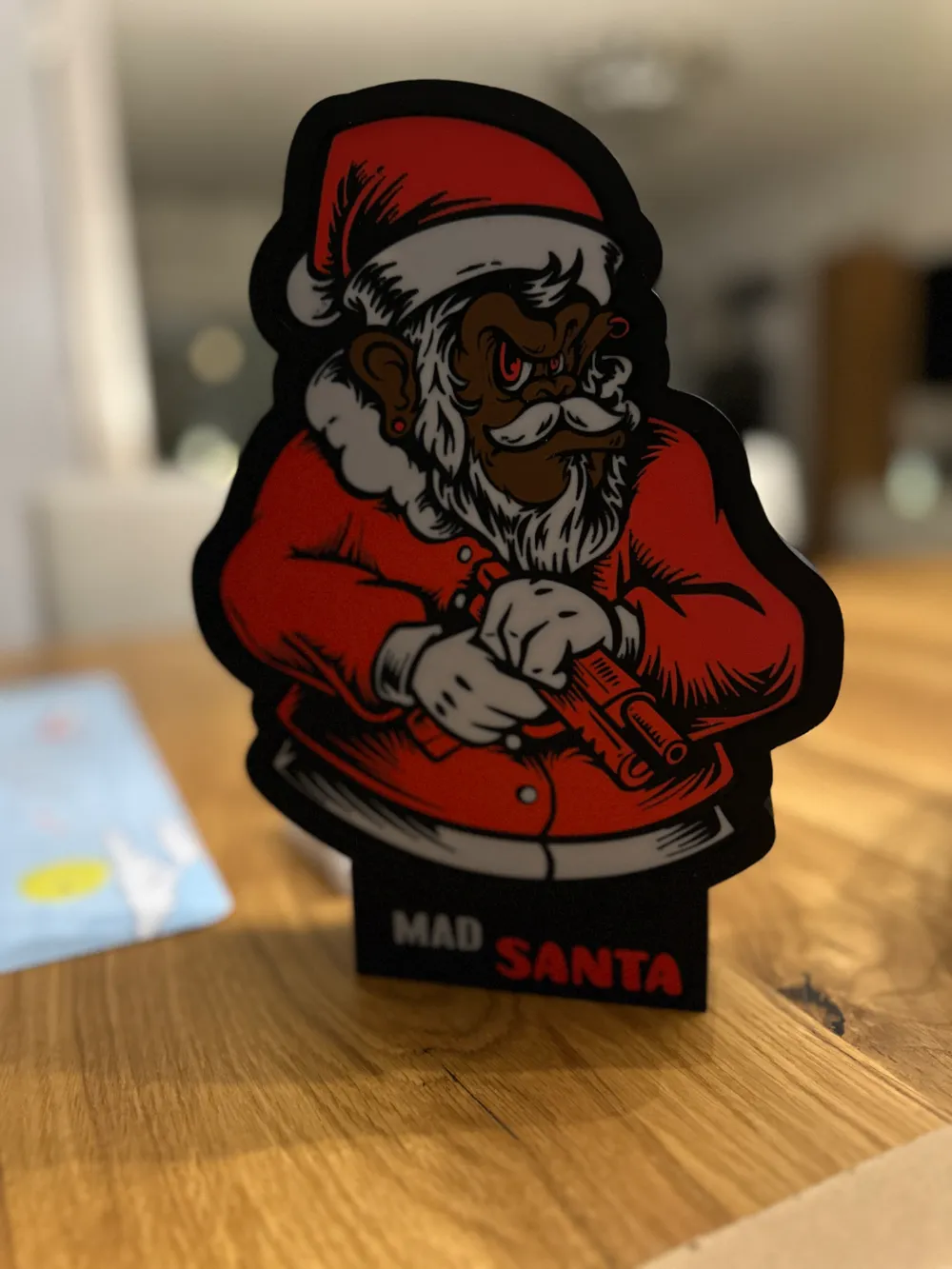 Mad Santa Lightbox - the slightly different One by T-D3SIGN - MakerWorld