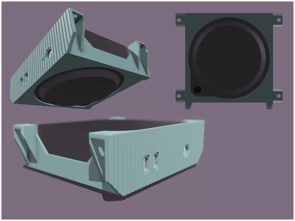 SLING / Mac mini m4 under desk holder by Totem MakerWorld: Download ...