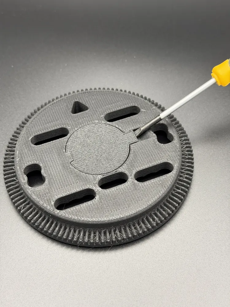 Snowboard-Binding Disk for AirTag 96mm w. Offset - Free 3D Print Model ...