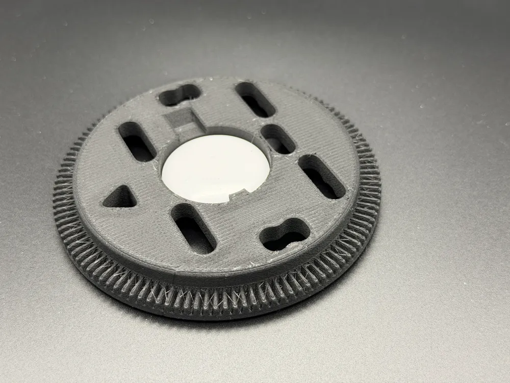 Snowboard-Binding Disk for AirTag 96mm w. Offset - Free 3D Print Model ...