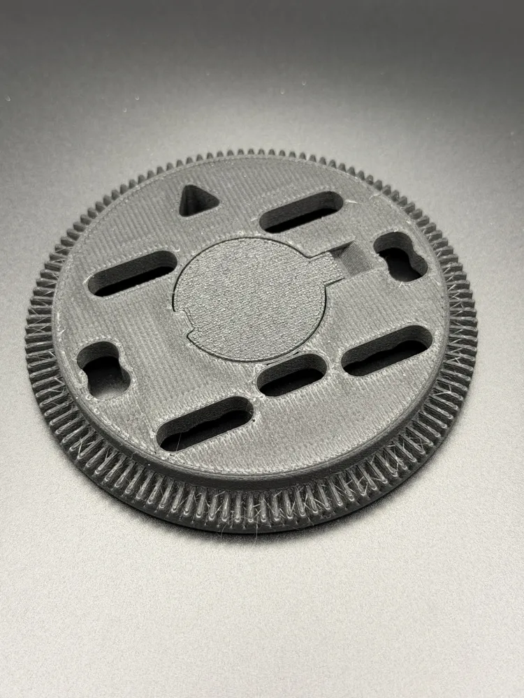 Snowboard-Binding Disk for AirTag 96mm w. Offset - Free 3D Print Model ...