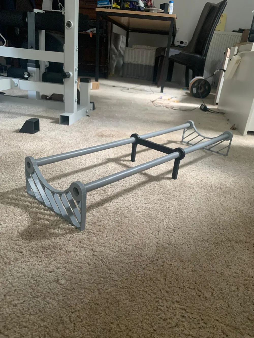 Modular Filament Spool Rack (PVC + 3D print) by joachim MakerWorld ...