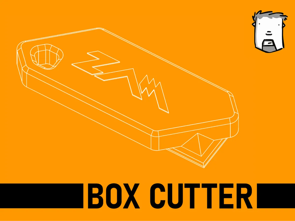 Box Cutter - Free 3D Print Model - MakerWorld