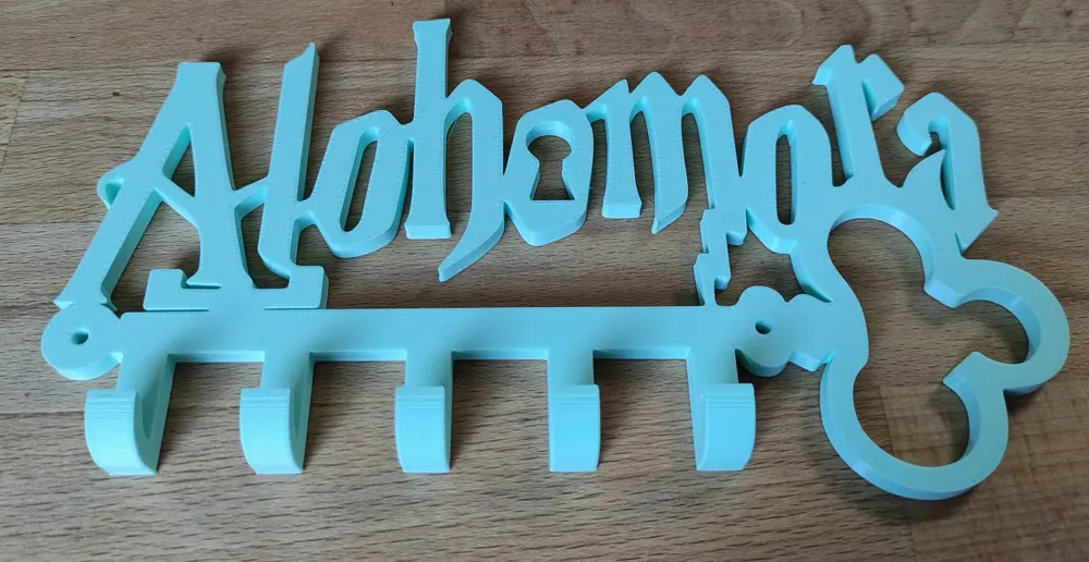 Alohomora keychain holder Remixed by 8bwk2jp4gz - MakerWorld