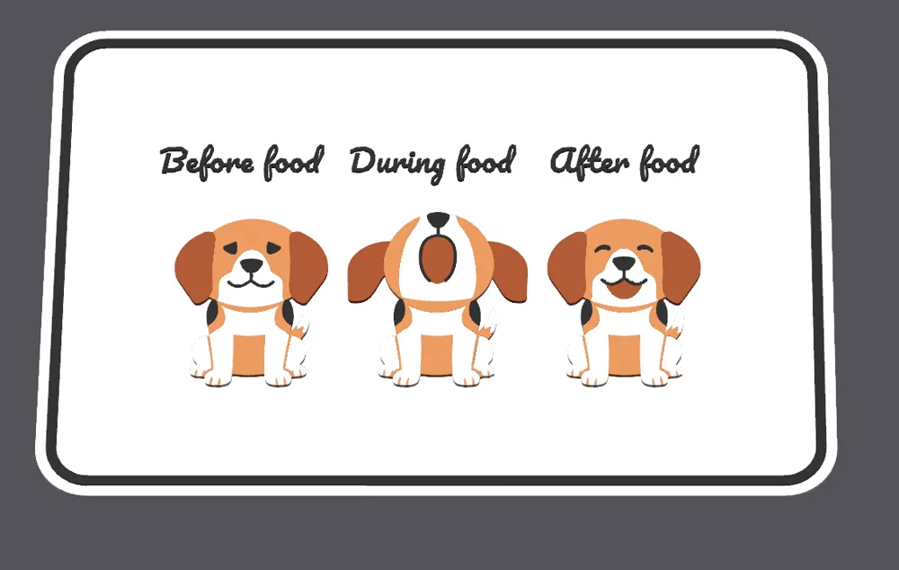 Beagle Food Sign by The Camulet - MakerWorld