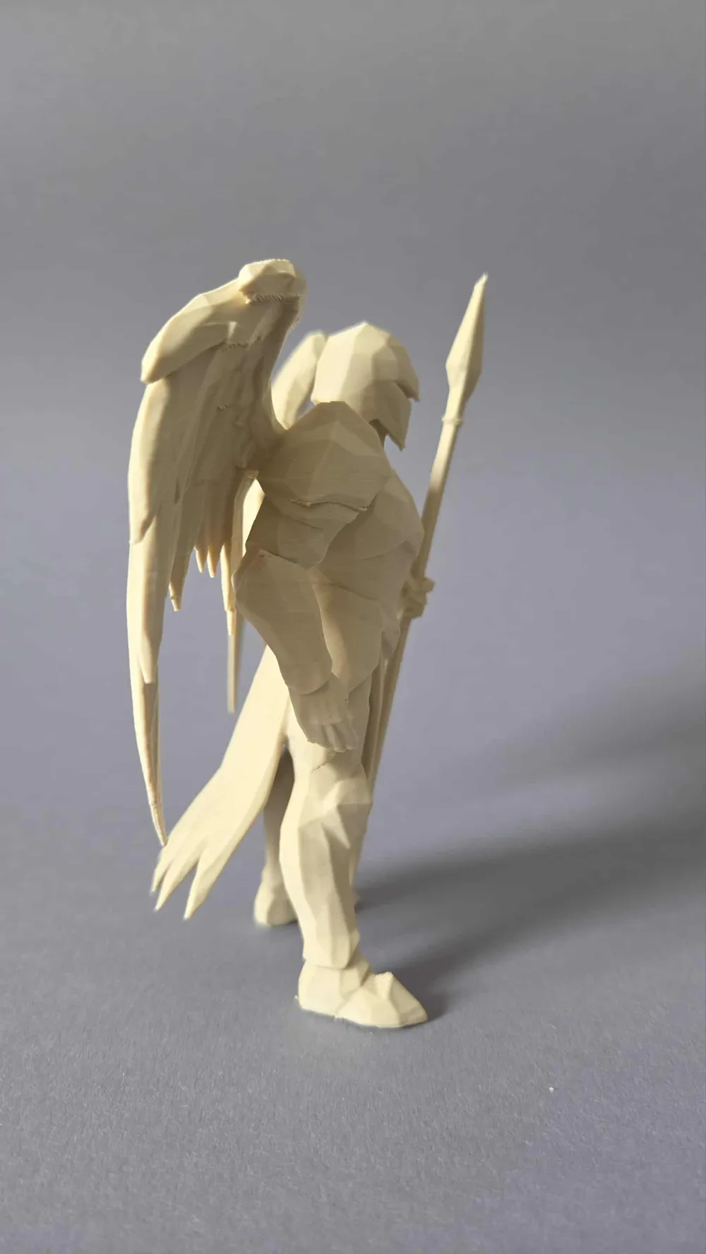 Low Poly Angel Knight by PeterP MakerWorld: Download Free 3D Models
