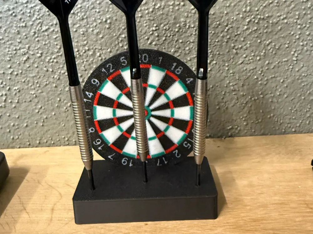 Dartboard Dart Holder - 3 Darts Display Stand by Sedrik - MakerWorld