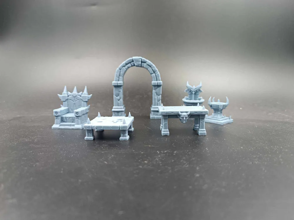 Miniature Terrain Set - Dungeons accessories RPG by drakeforge3d ...