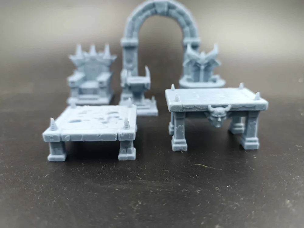 Miniature Terrain Set - Dungeons accessories RPG by ...