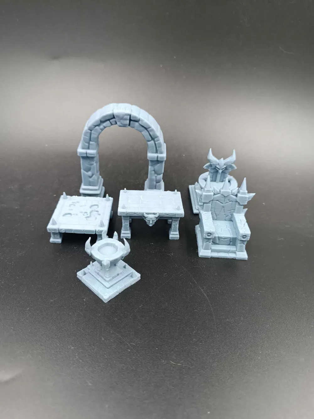 Miniature Terrain Set - Dungeons accessories RPG by ...