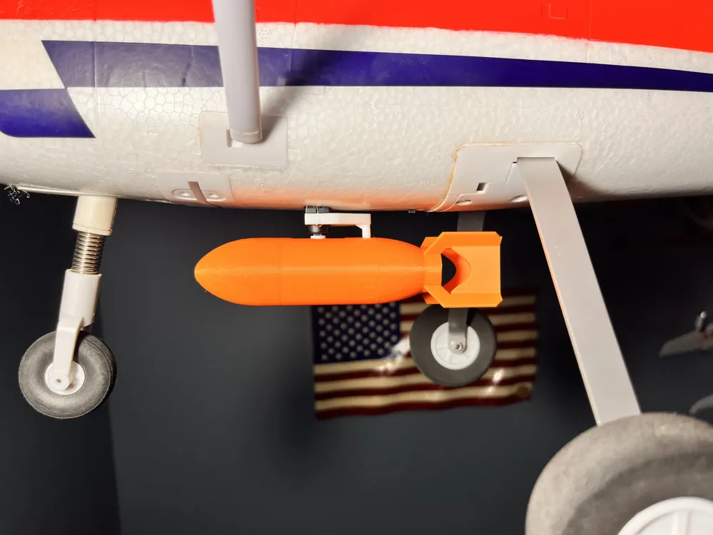 RC bomb dropper - Free 3D Print Model - MakerWorld