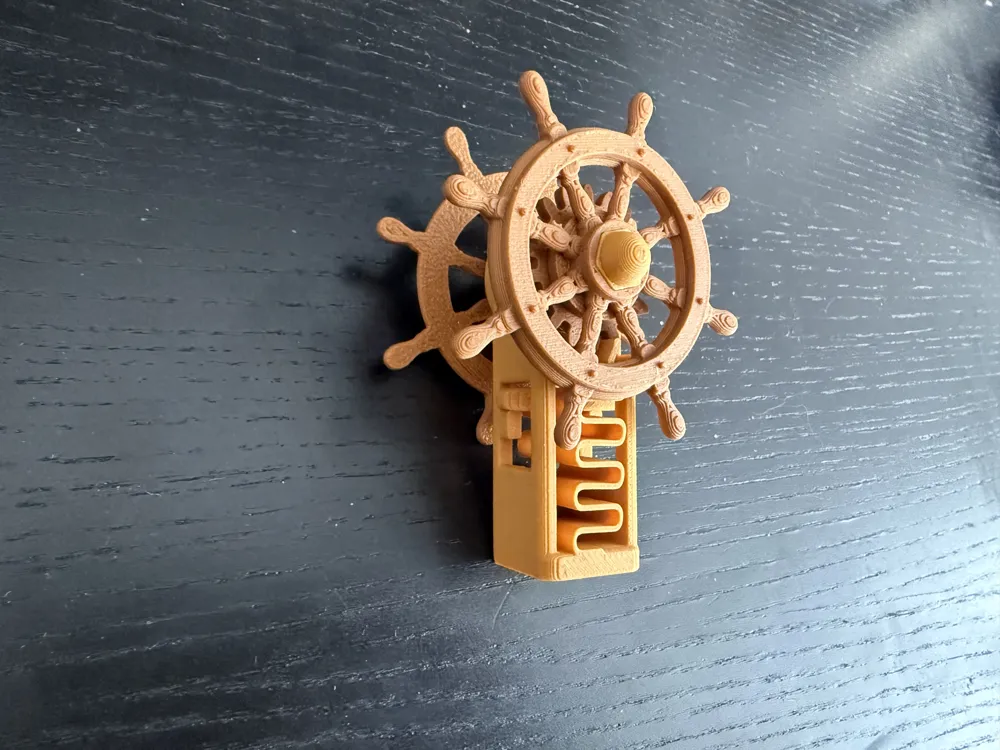 Captain Helm Fidget: Spinner + Clicker Mode Switch - Free 3D Print ...