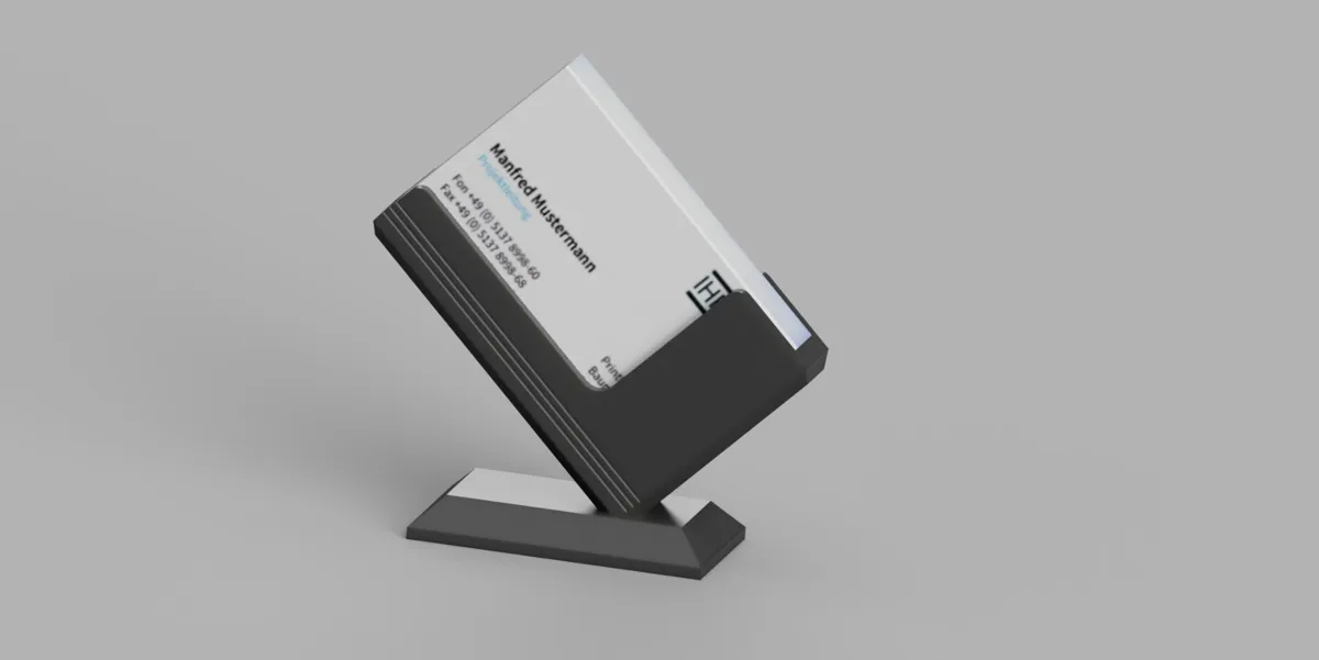 Business Card Holder - Free 3D Print Model - MakerWorld