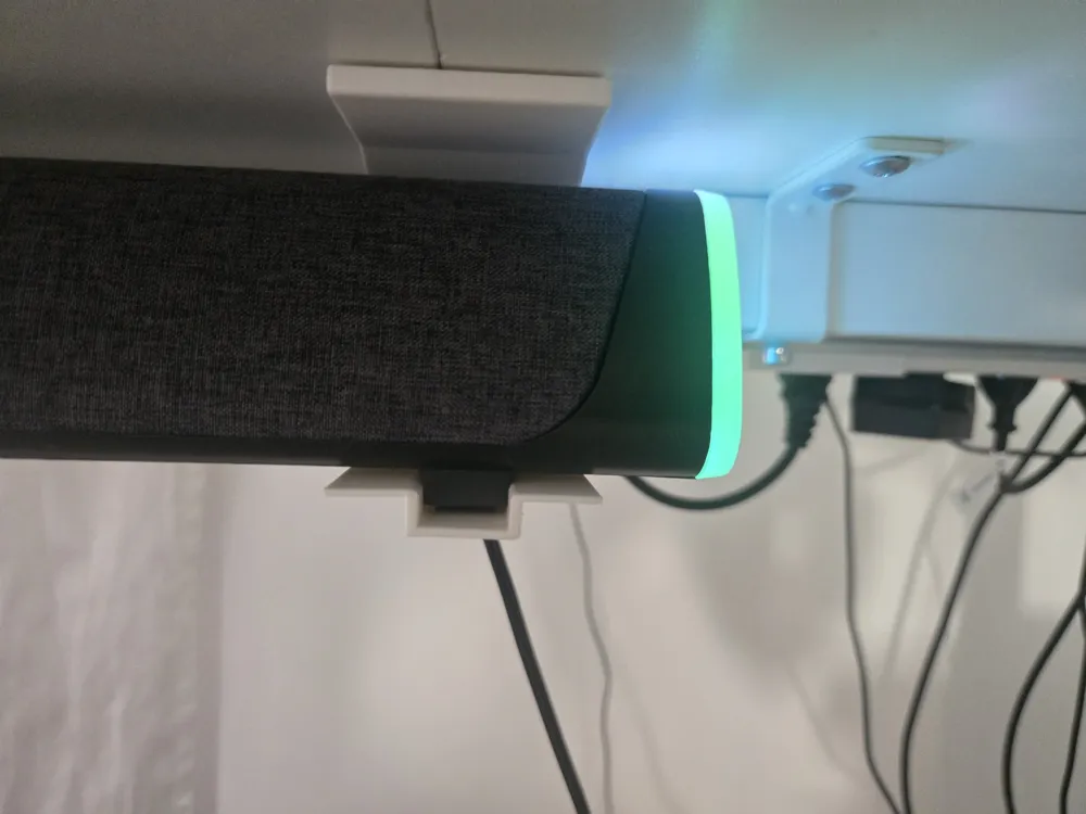 Under-shelf mount for Trust GTX 620 soundbar - Free 3D Print Model ...