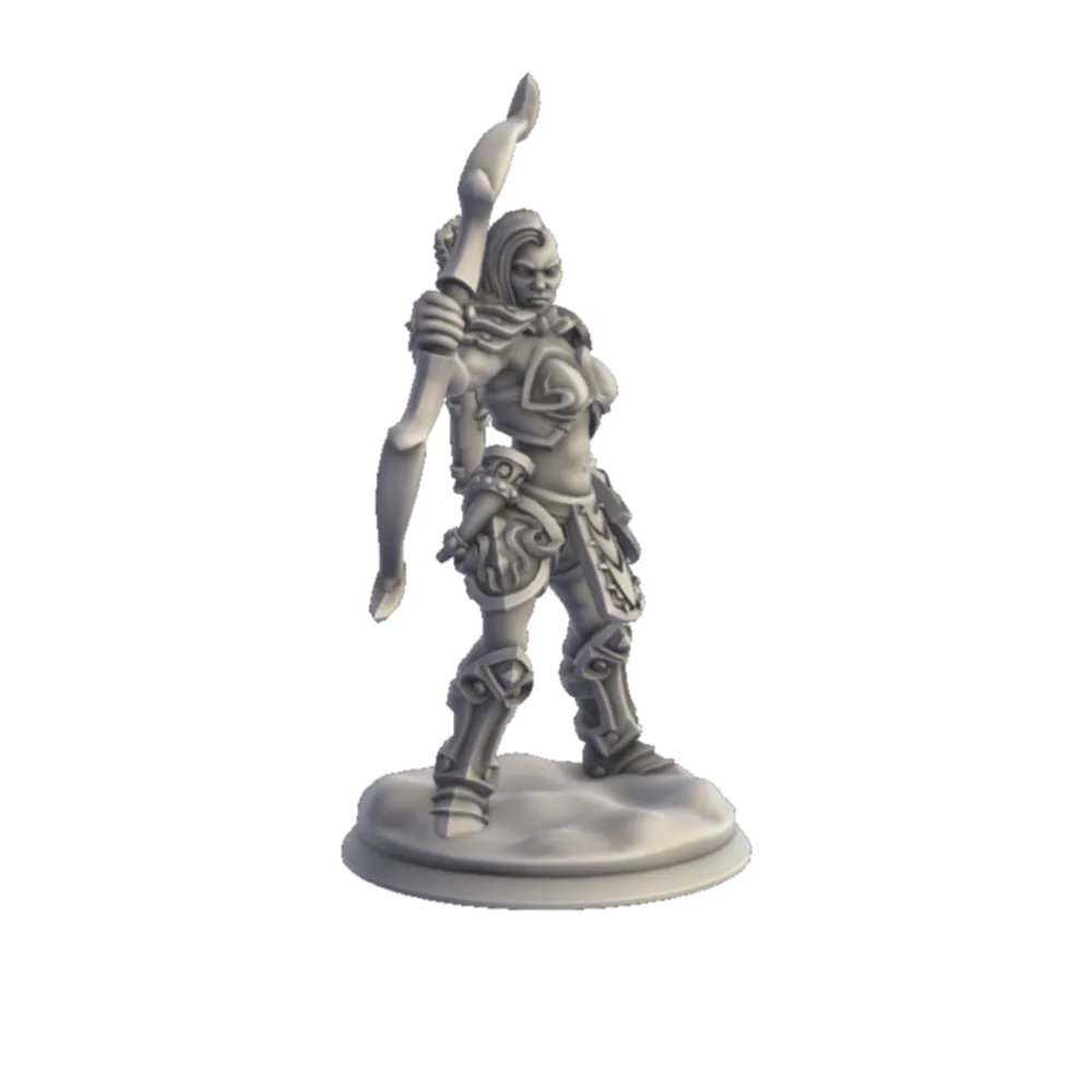 Female Goliath Ranger - Daily Miniature Challenge by GFrames Geek ...
