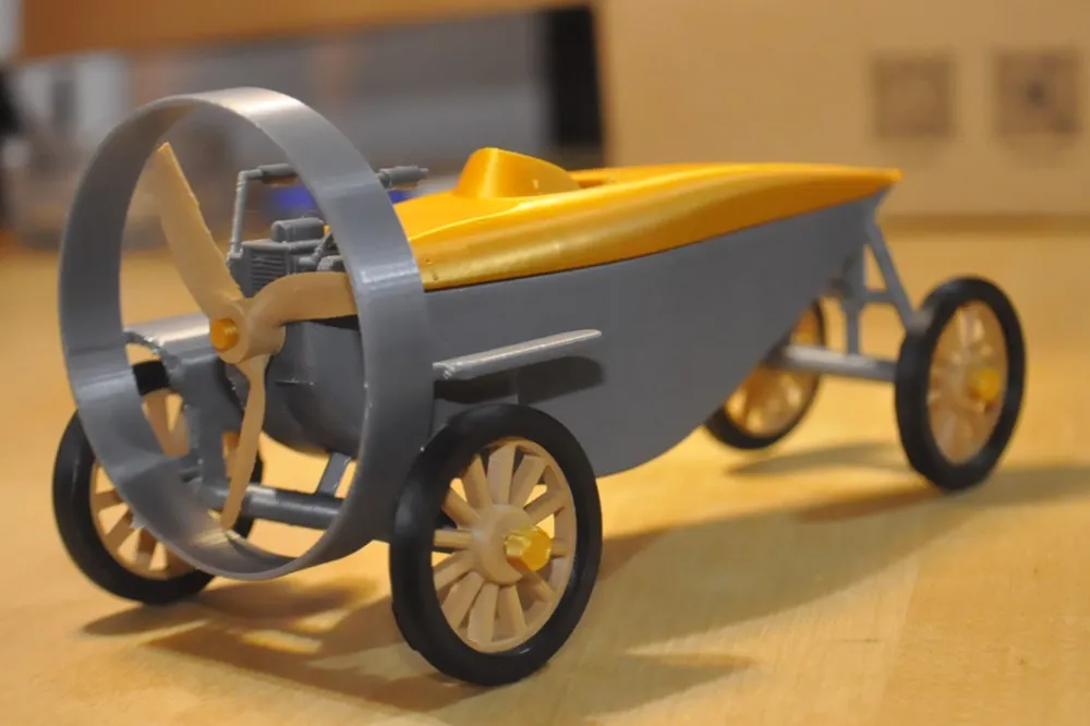 1919 Leyat Helica Roadster - Free 3D Print Model - MakerWorld