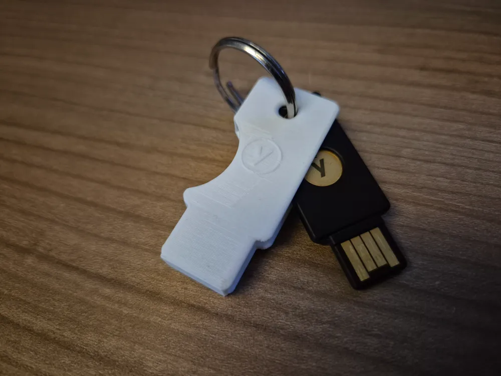 YubiKey 5 NFC Protective Transport Case - Free 3D Print Model - MakerWorld