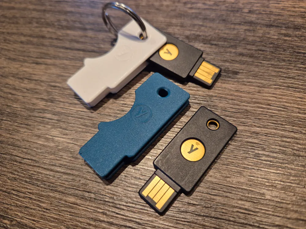 YubiKey 5 NFC Protective Transport Case by BallyMcBallface MakerWorld ...