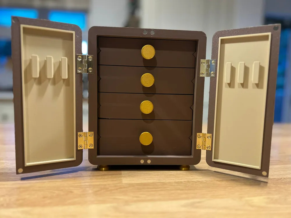 Elegant Jewelry Box - Free 3D Print Model - MakerWorld