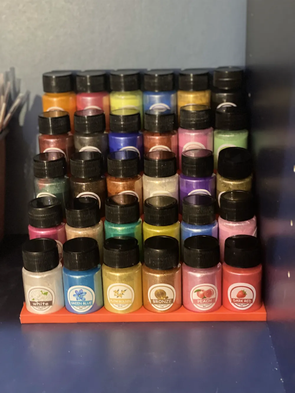 Mica Powder Organizer by Odyz MakerWorld: Download Free 3D Models