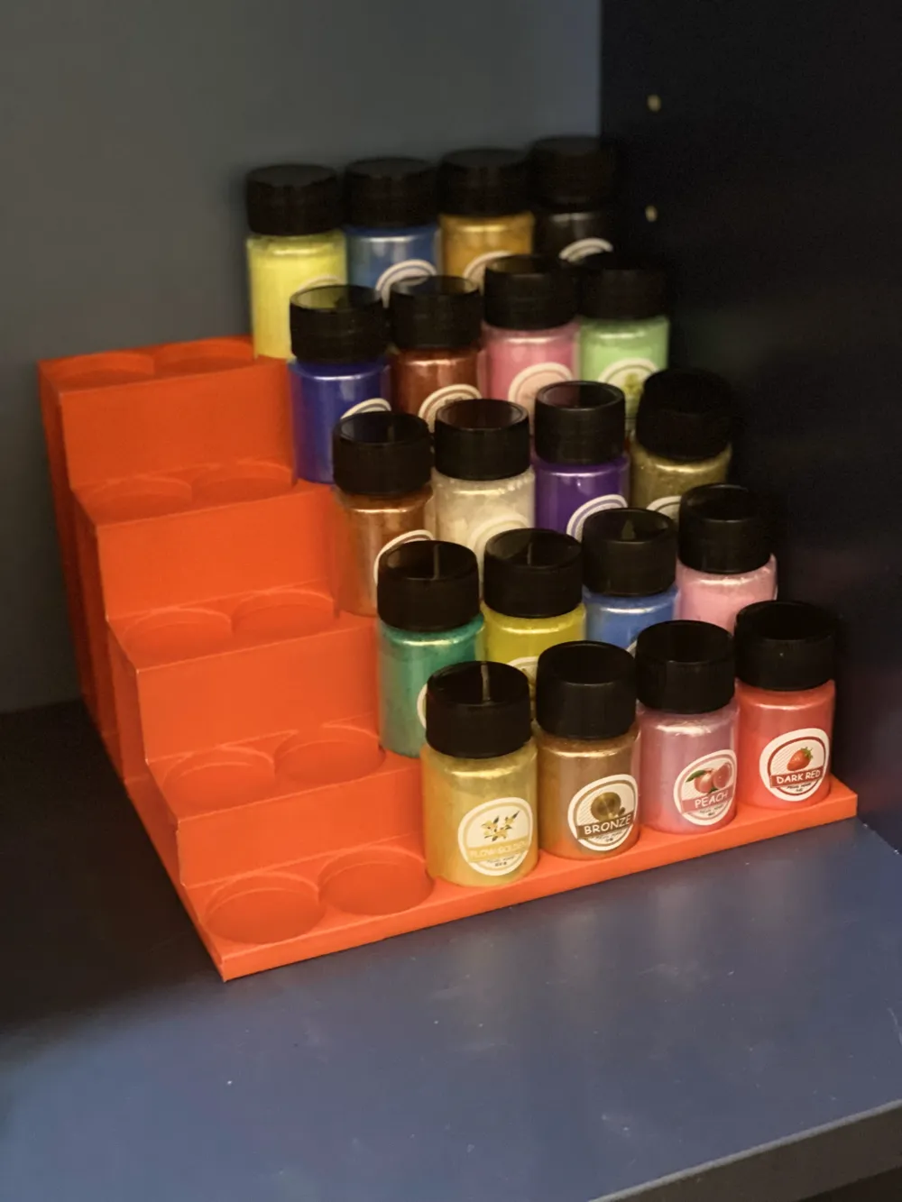 Mica Powder Organizer by Odyz MakerWorld: Download Free 3D Models