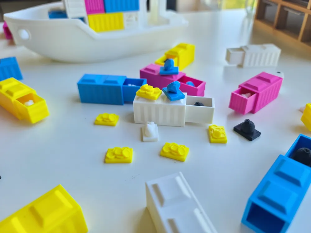 Benchy Cargo Clash - Fully Printable Board Game by Monchii MakerWorld ...