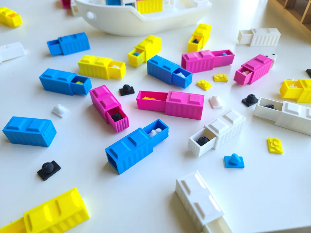 Benchy Cargo Clash - Fully Printable Board Game by Monchii MakerWorld ...