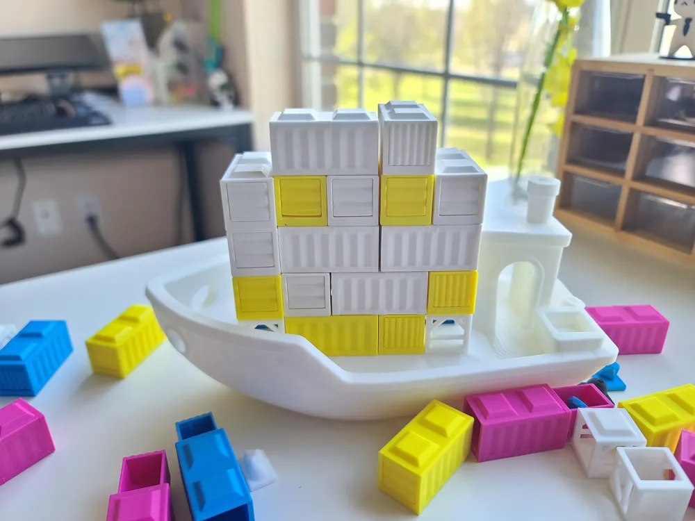 Benchy Cargo Clash - Fully Printable Board Game by Monchii MakerWorld ...
