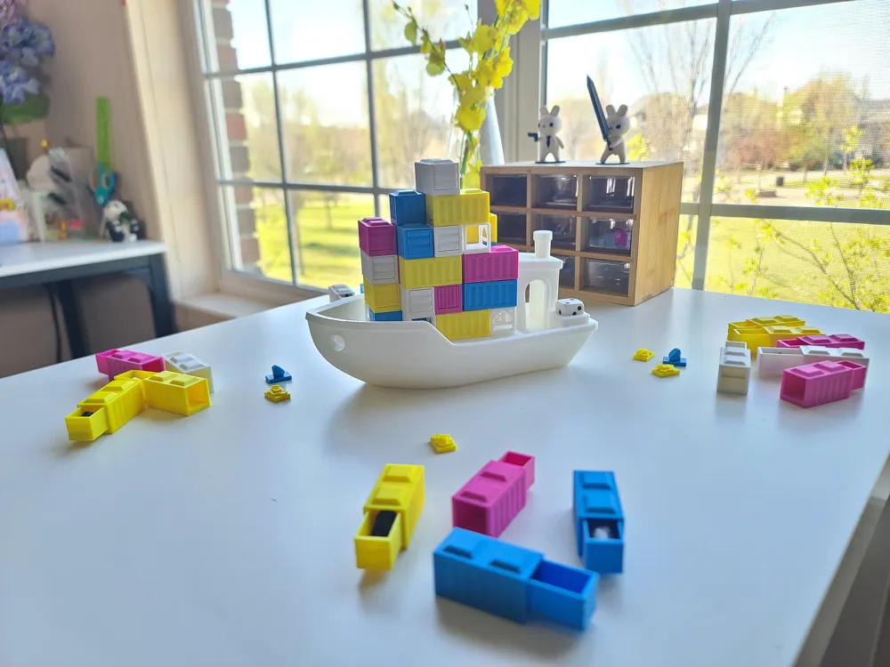 Benchy Cargo Clash - Fully Printable Board Game by Monchii MakerWorld ...