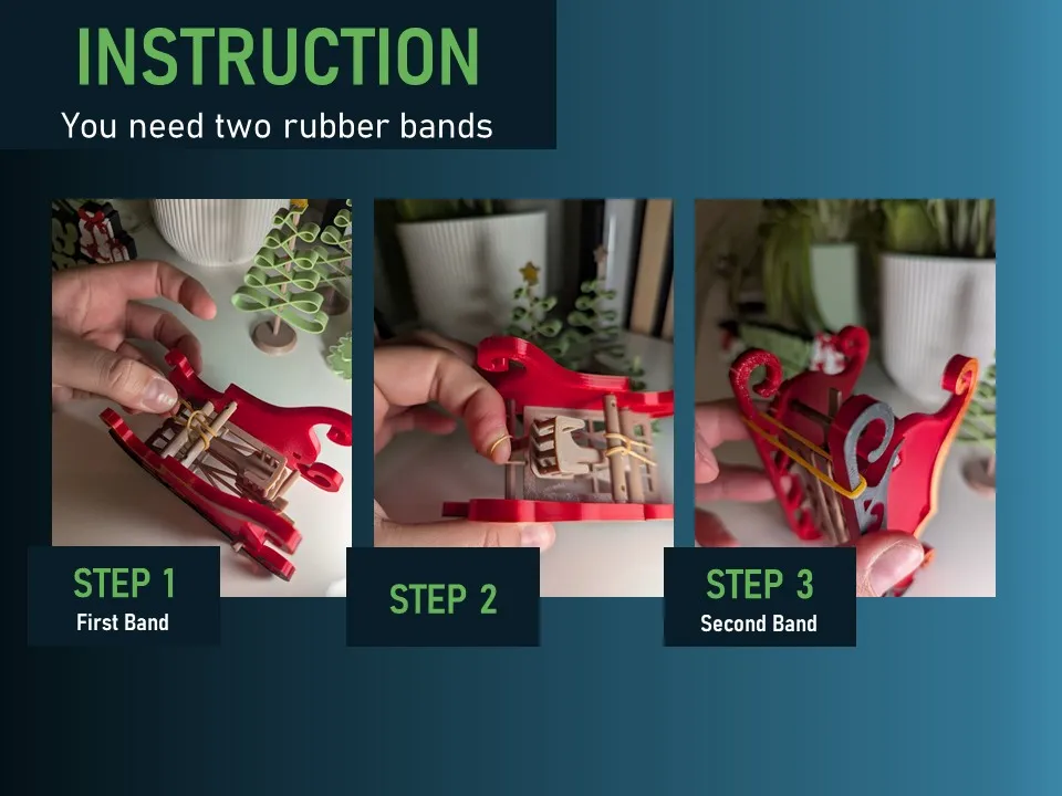 Santa's Sleighapult – The Christmas Catapult - Free 3D Print Model ...