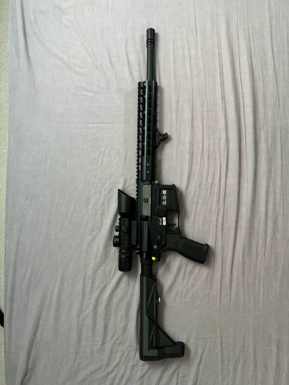 M4/AR-15 KeyMod Hand stop/ foregrip 3 - Free 3D Print Model - MakerWorld