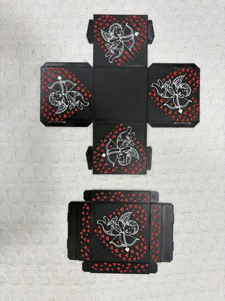 Valentine Origami Gift Box - Free 3D Print Model - MakerWorld