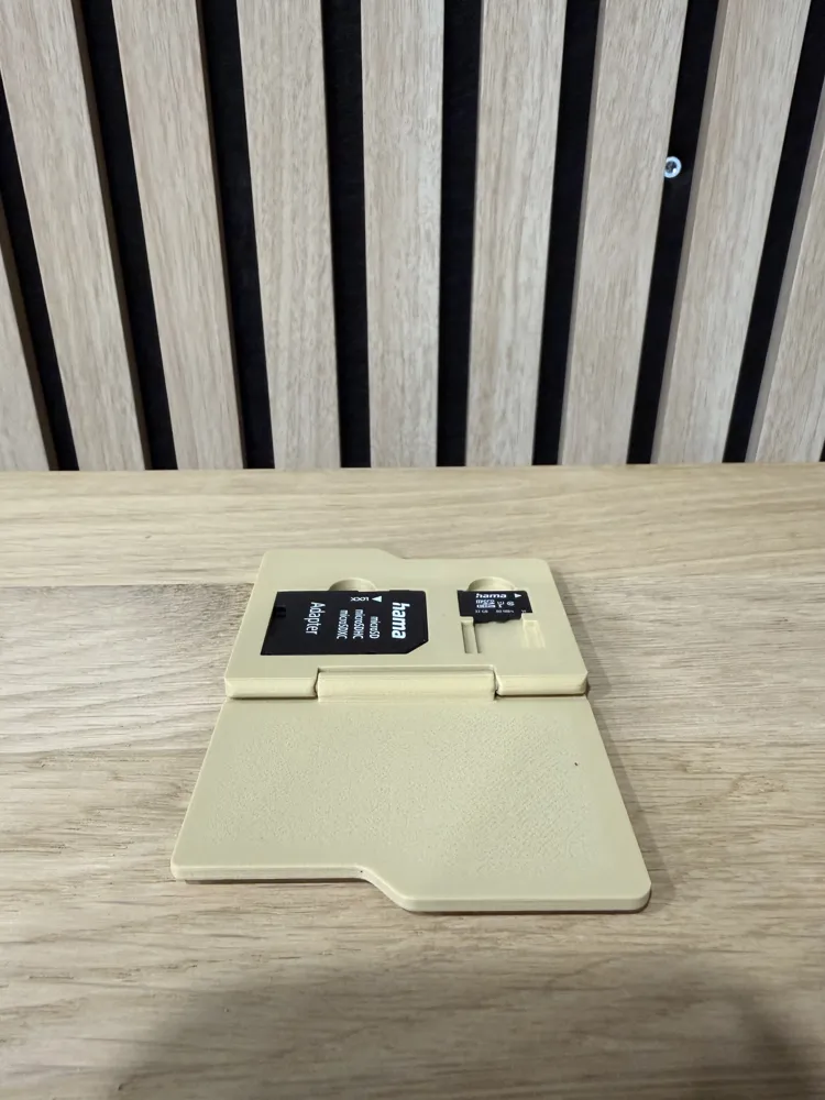 SD Card Folder - Free 3D Print Model - MakerWorld