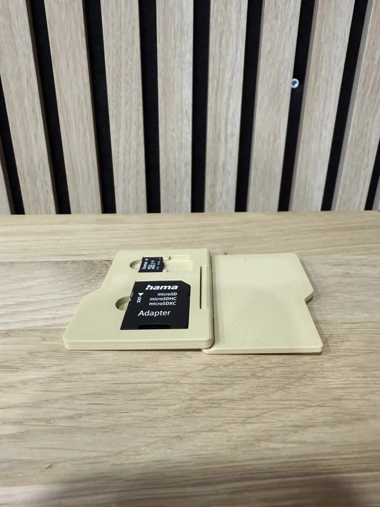 SD Card Folder - Free 3D Print Model - MakerWorld