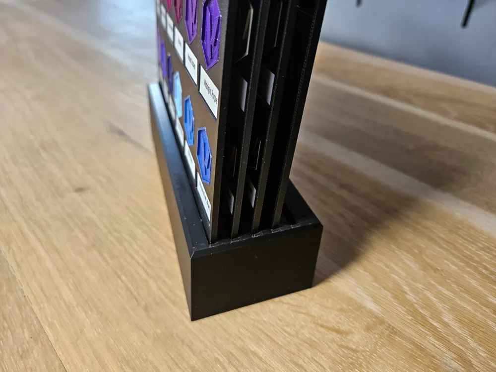 Acrylic Paint Swatches from different brands - Free 3D Print Model ...