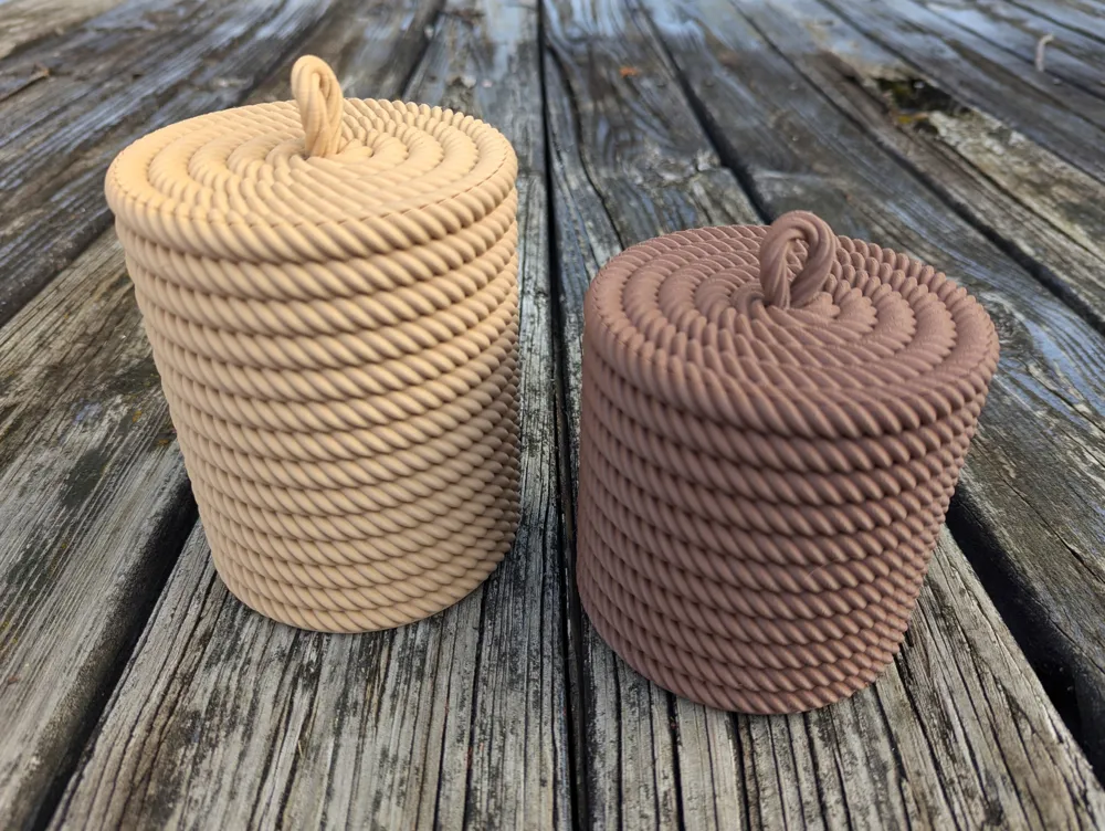 Rope Canisters by JamesThePrinter - MakerWorld